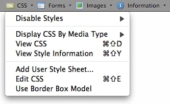 Web Developer 1.1.7 and User Agent Switcher 0.7.1
