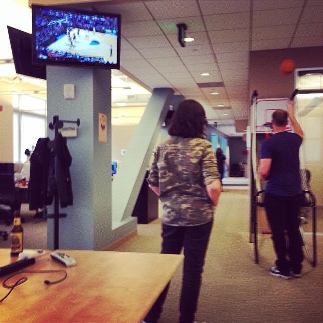 The view from my desk